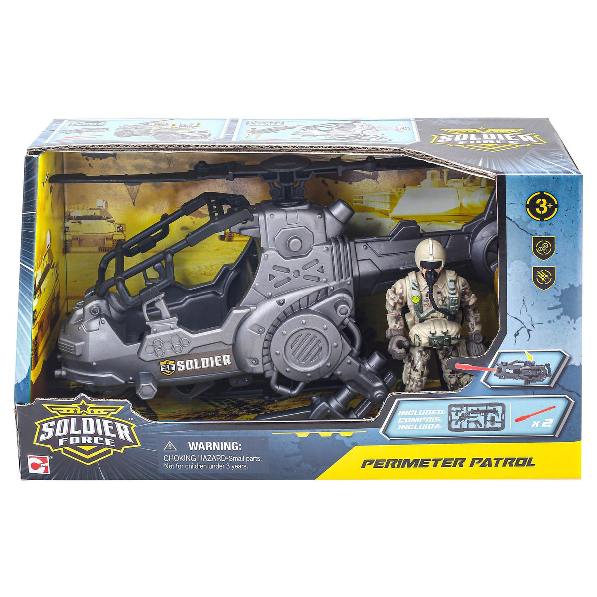 Soldier Force Perimeter Patrol Playset Assorted Styles – Big Pluto