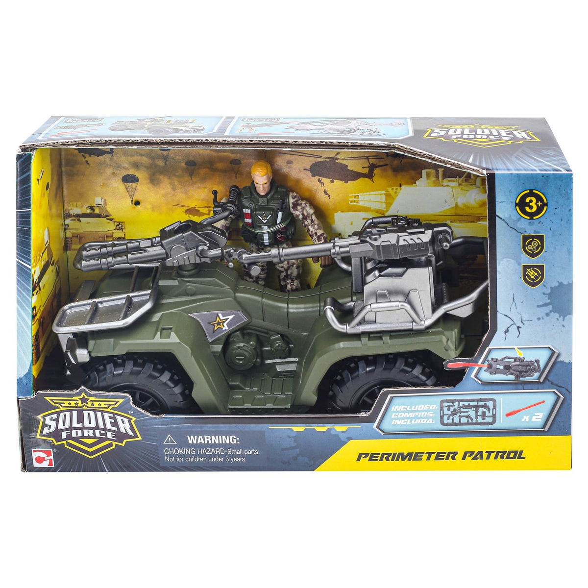 Soldier Force Perimeter Patrol Playset Assorted Styles – Big Pluto